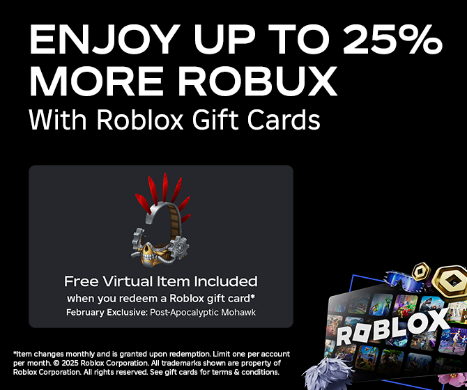 Free robux card store